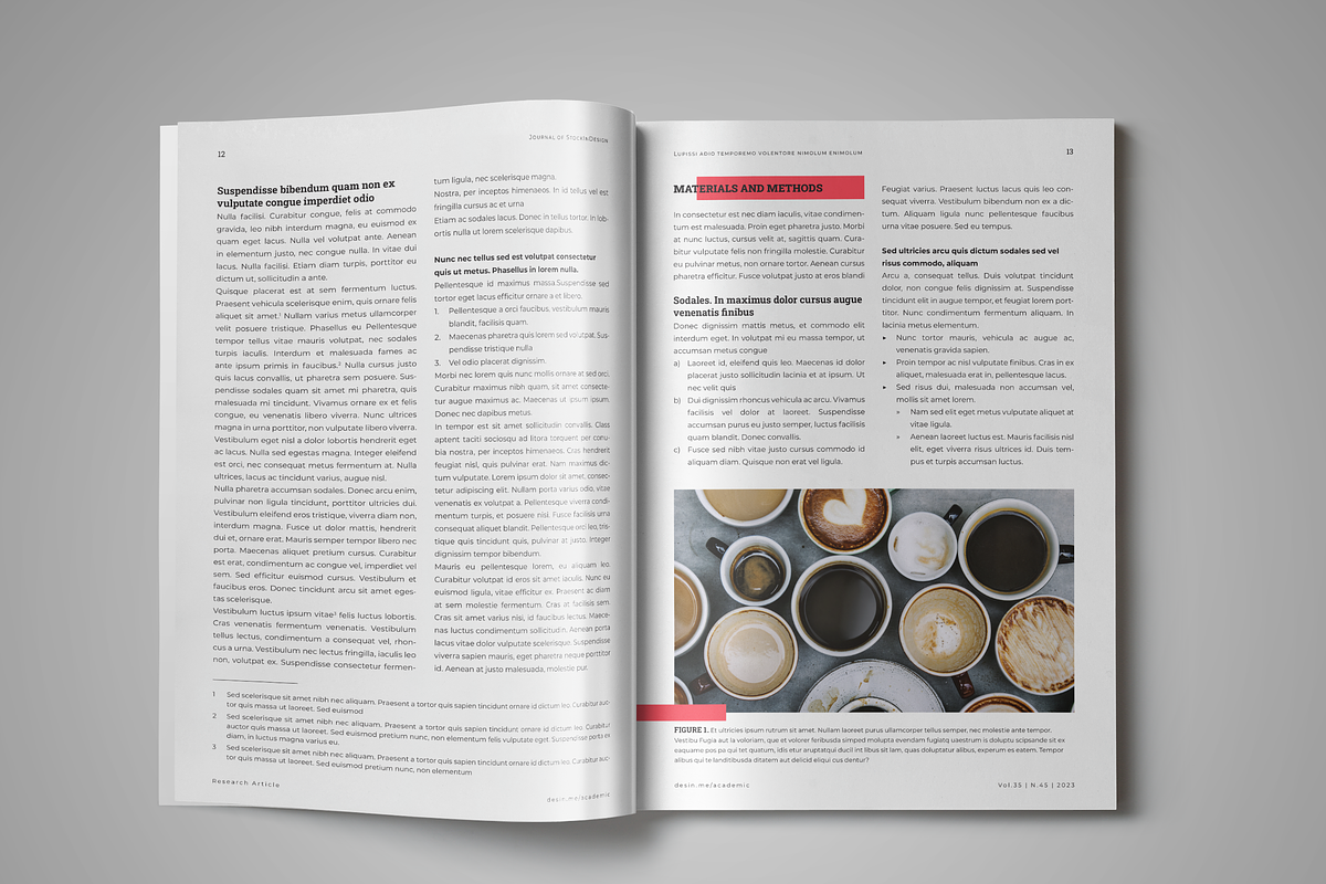 Academic Journal Template in Adobe InDesign