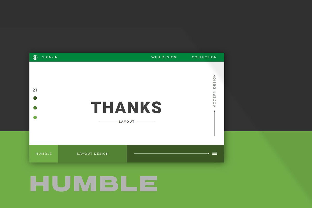 HUMBLE Powerpoint Template, a Presentation Template by Yo Slide