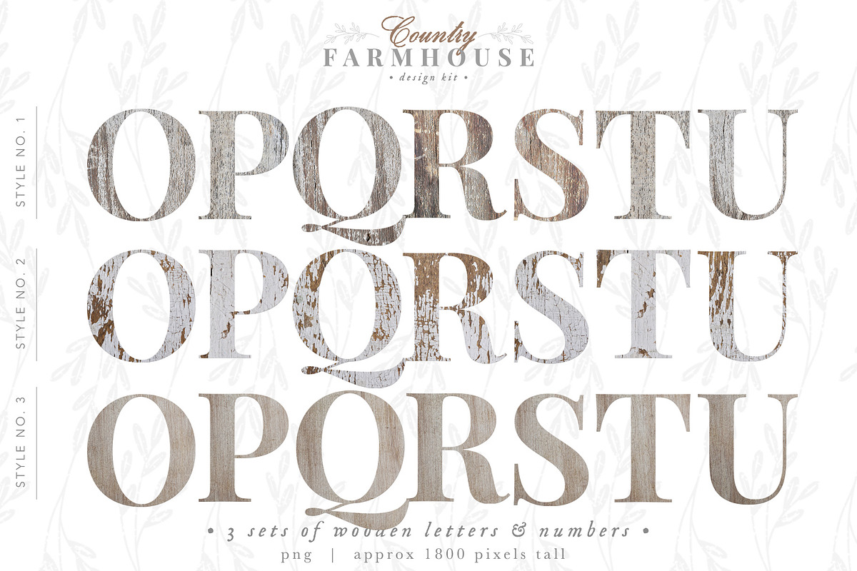 Country Farmhouse Design Kit, a Graphic by Eclectic Anthology