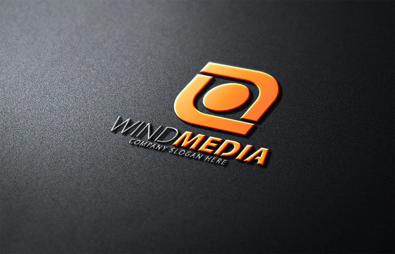 Wind Media Logo, a Branding & Logo Template by Creative Dezing