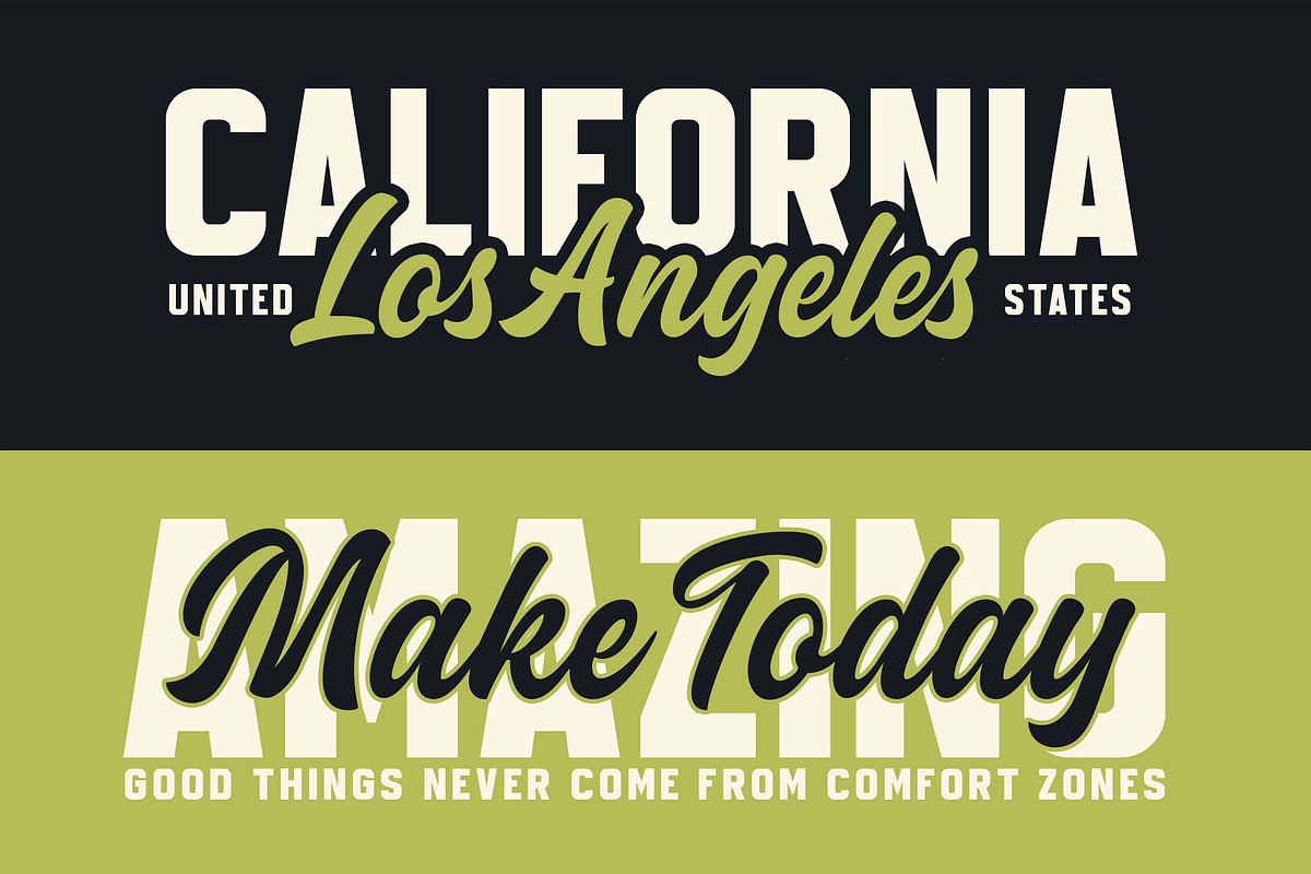 Urban Shadow a Modern Sport Font, a Sans Serif Font by Blankids Studio