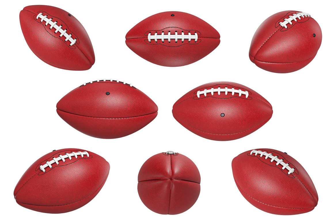 Football american set, an Object Graphic by ARTYuSTUDIO