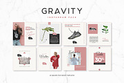 Gravity Instagram Pack, a Social Media Template by MahmoudWally
