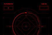Futuristic HUD, Touch GUI Elements | Illustrations ~ Creative Market