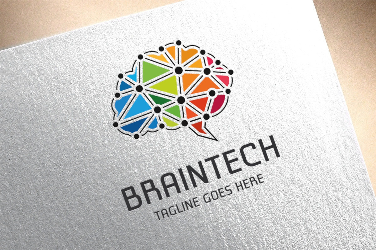 Braintech Logo, a Branding & Logo Template by Design_Planet | Creative ...