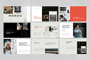 Mondo - PowerPoint Template, a Presentation Template by Bervisual