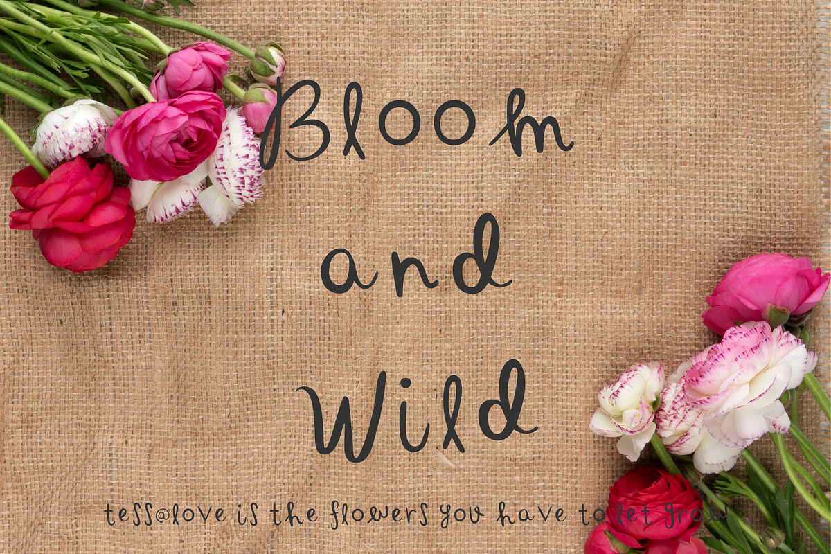 joy - playful script typeface, a Script Font by BLUEBIRD LOVE
