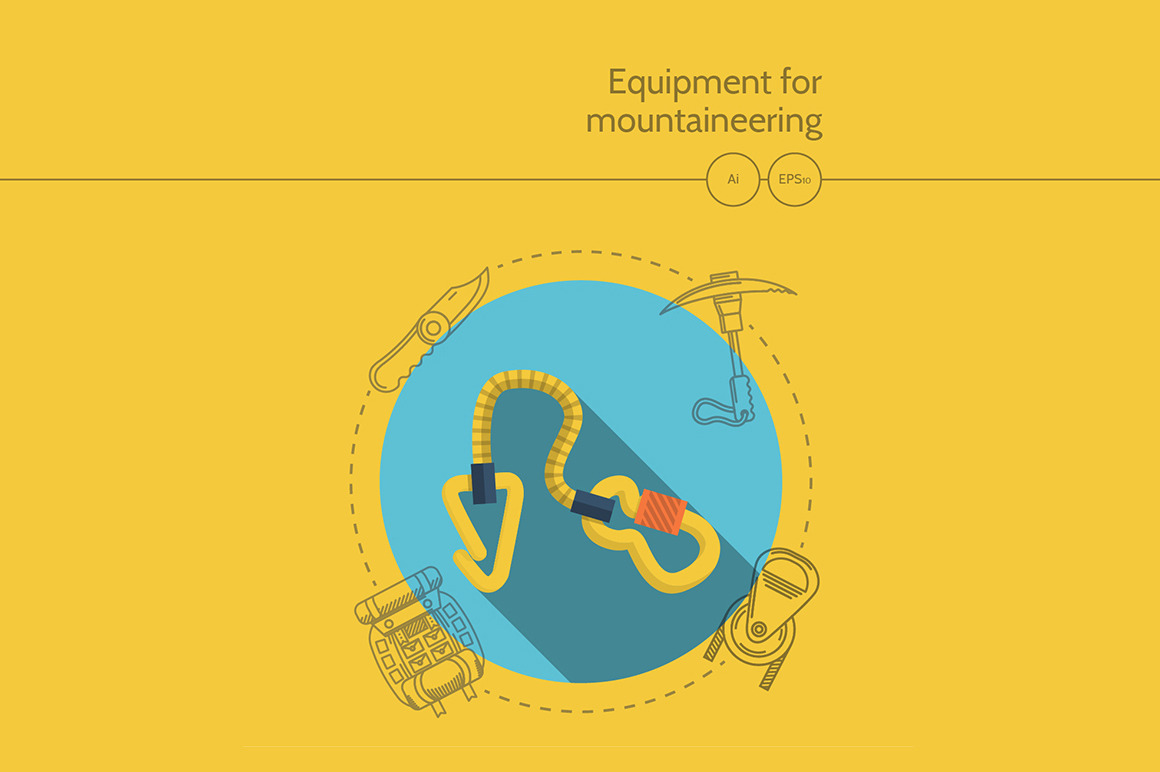 Mountaineering equipment. Quickdraw, a Templates & Theme by ...