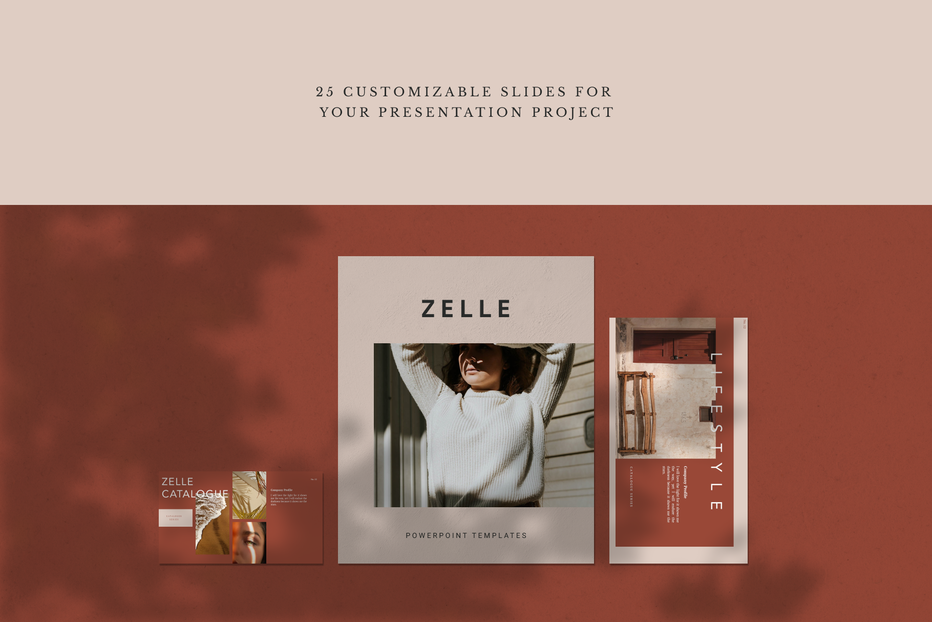 Zelle Creative PowerPoint Template, a Presentation Template by uiplus