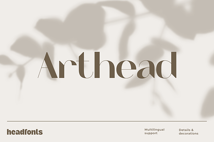 Modernhead Typeface | Font, a Sans Serif Font by Headfonts