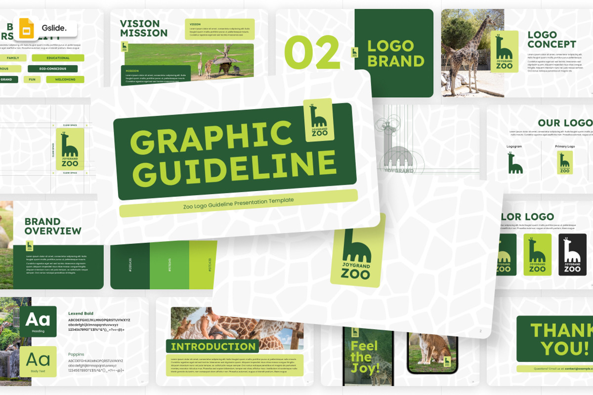 Graphic Guideline Google Slides