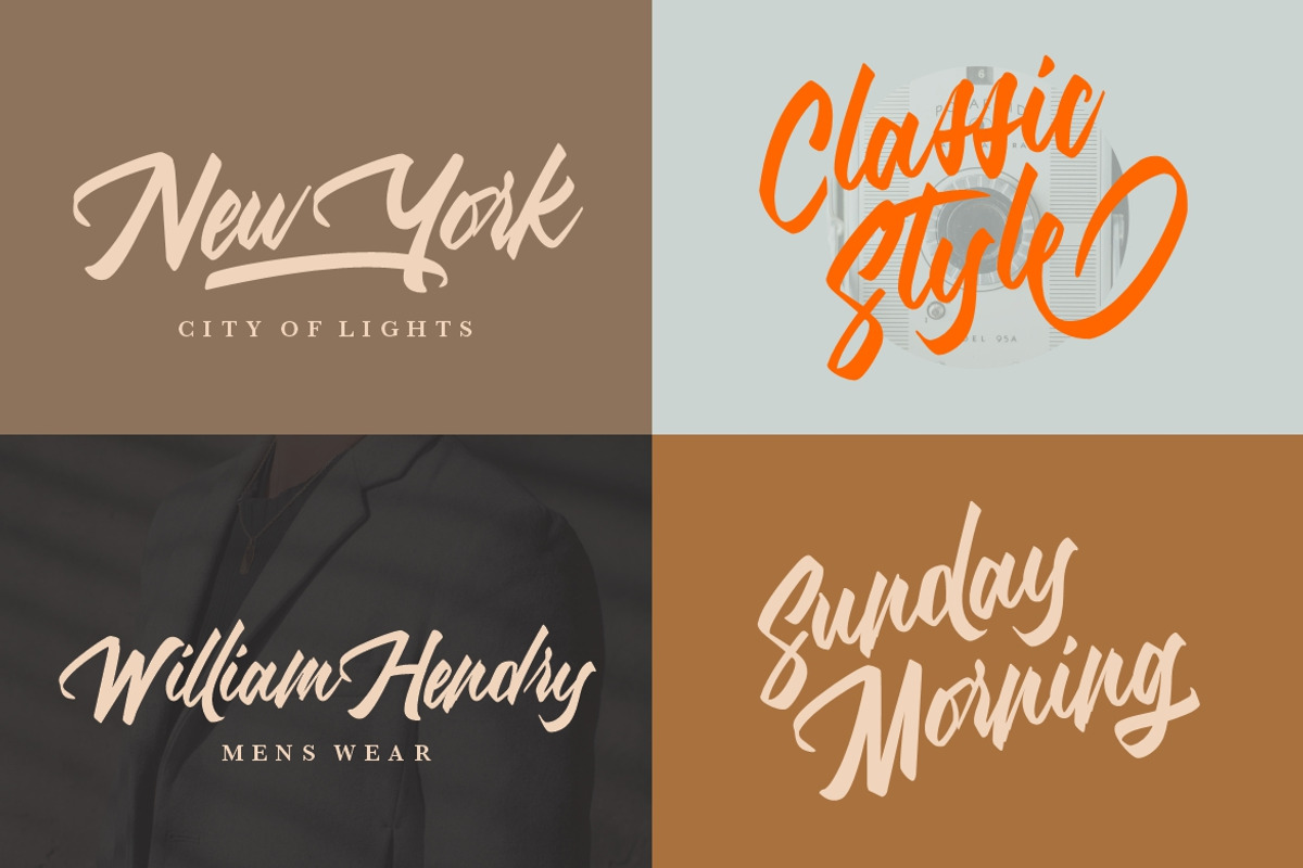 Hotlight Handlettering Business Font, a Script Font by MikroType Std