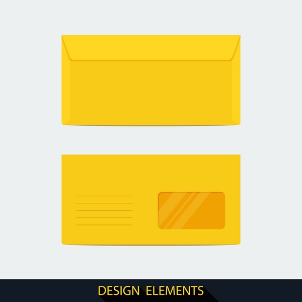 Set envelope for promotional product, an Object Graphic by Modern vector