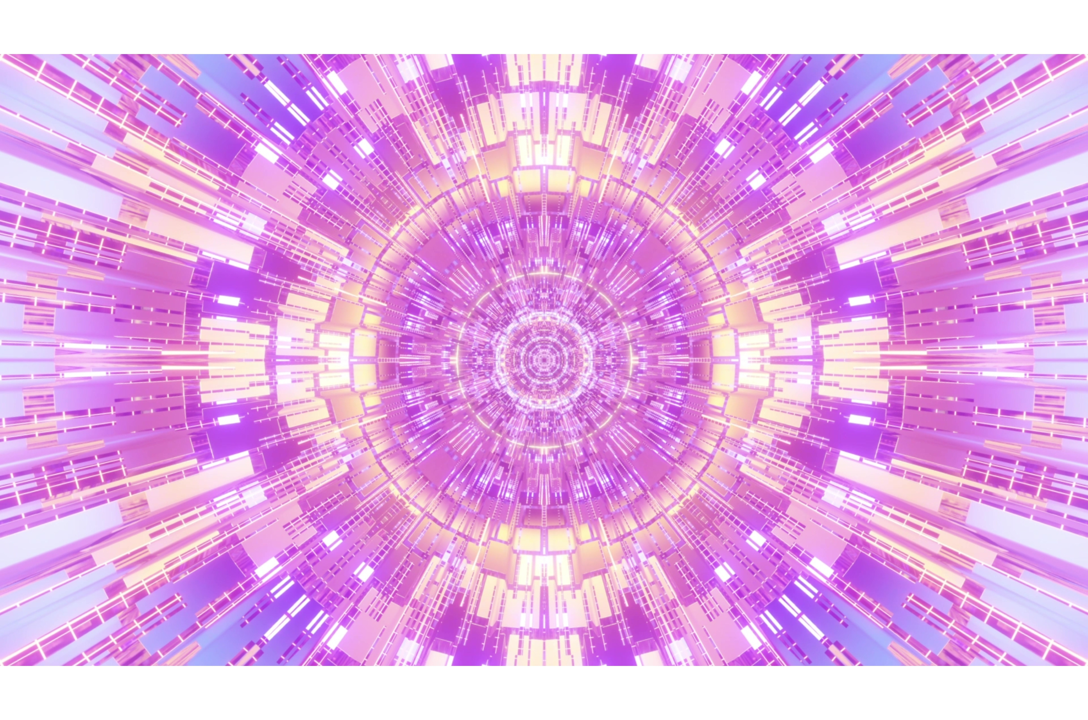 Shiny futuristic geometric design 4K, an Illustration by tunnelmotions