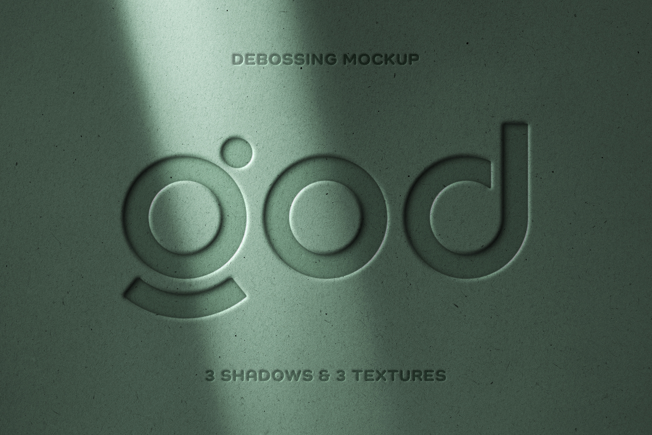 Debossing Logo Mockup, a Mockup by Design Squad