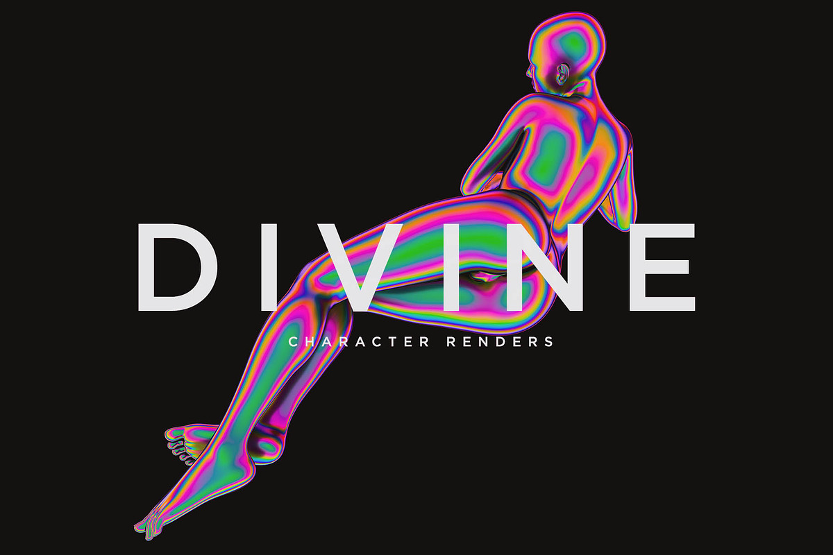 Divine: Character Renders, an Object Graphic by RuleByArt