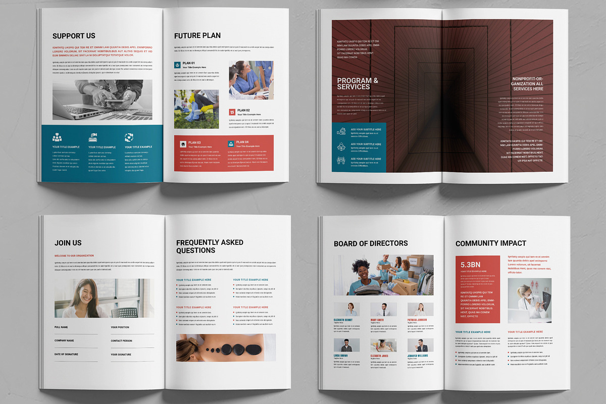 Nonprofit Organization Brochure
