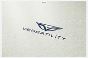 Verstality - Logo Template, a Branding & Logo Template by DynamikMedia