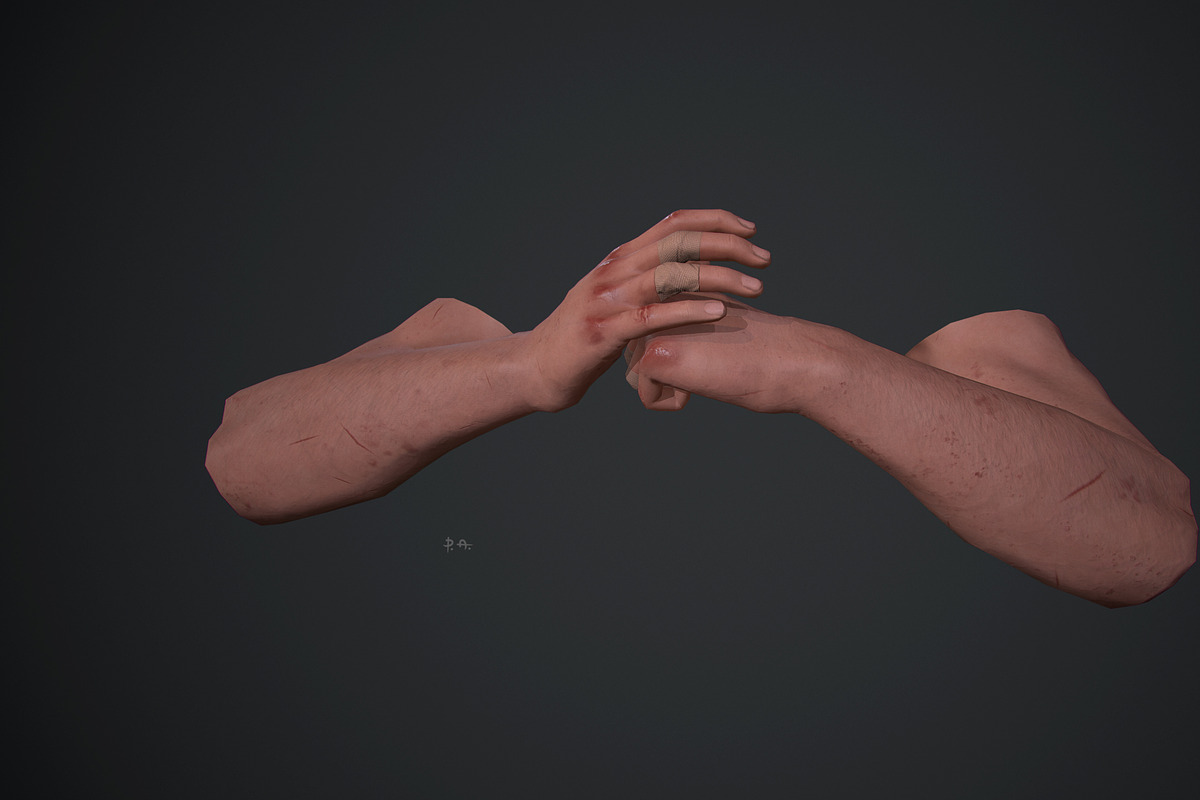 Animated FPS Hands v3.0, a Characters & Person 3D Model by p.a. company