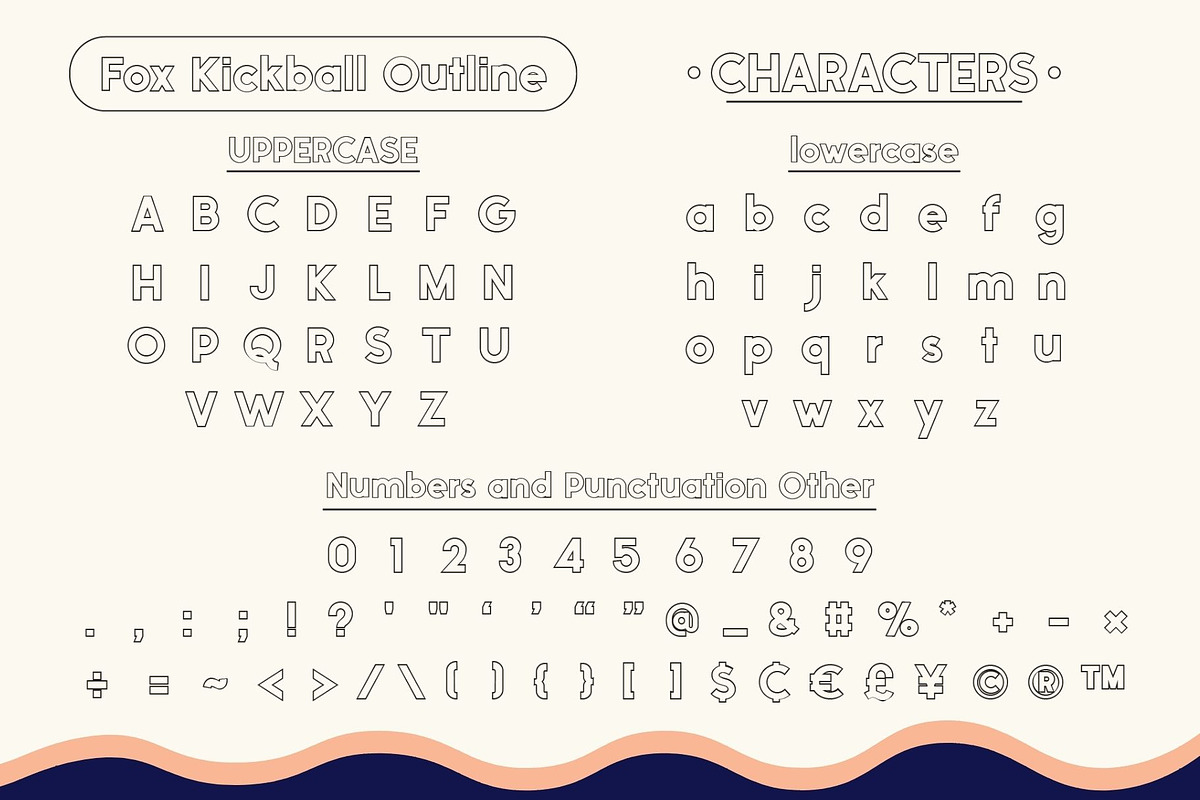 Fox Kickball Font Duo, a Sans Serif Font by Fox7 By Rattana