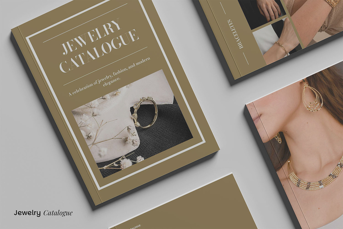 Jewelry Product Catalog, a Magazine Template by Haps Space