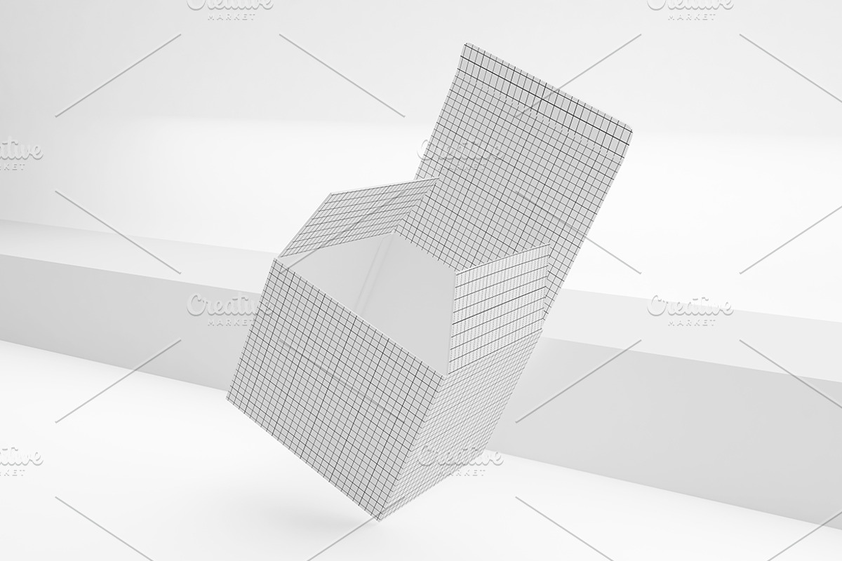 Box Mockup, a Packaging Mockup by Qaleb Studio