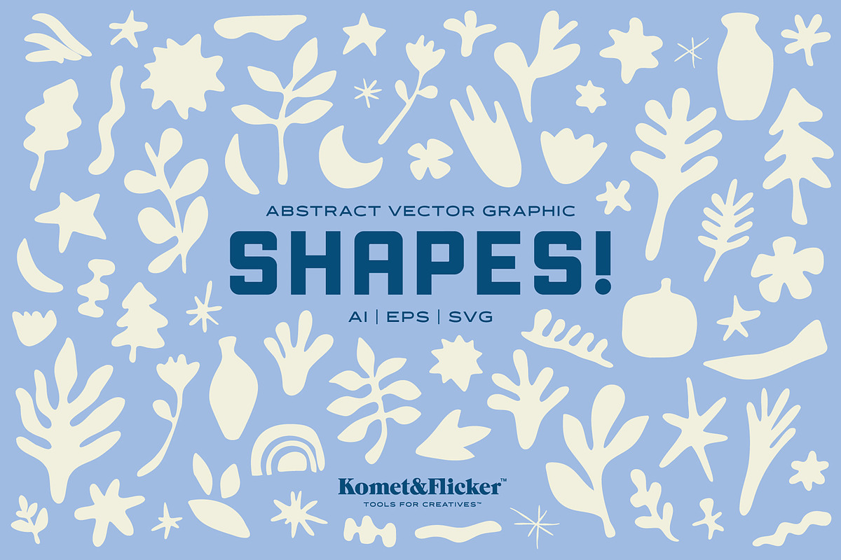 Abstract Vector Graphic Shapes