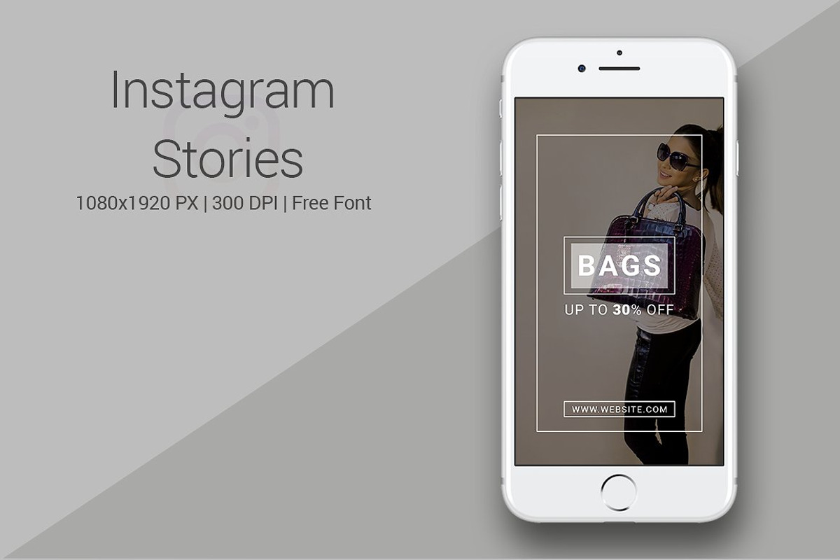 Bag Shop Instagram Stories, a Social Media Template by UNIK Agency