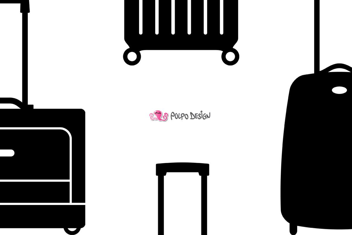 Luggage SVG, an Object Graphic by PolpoDesign