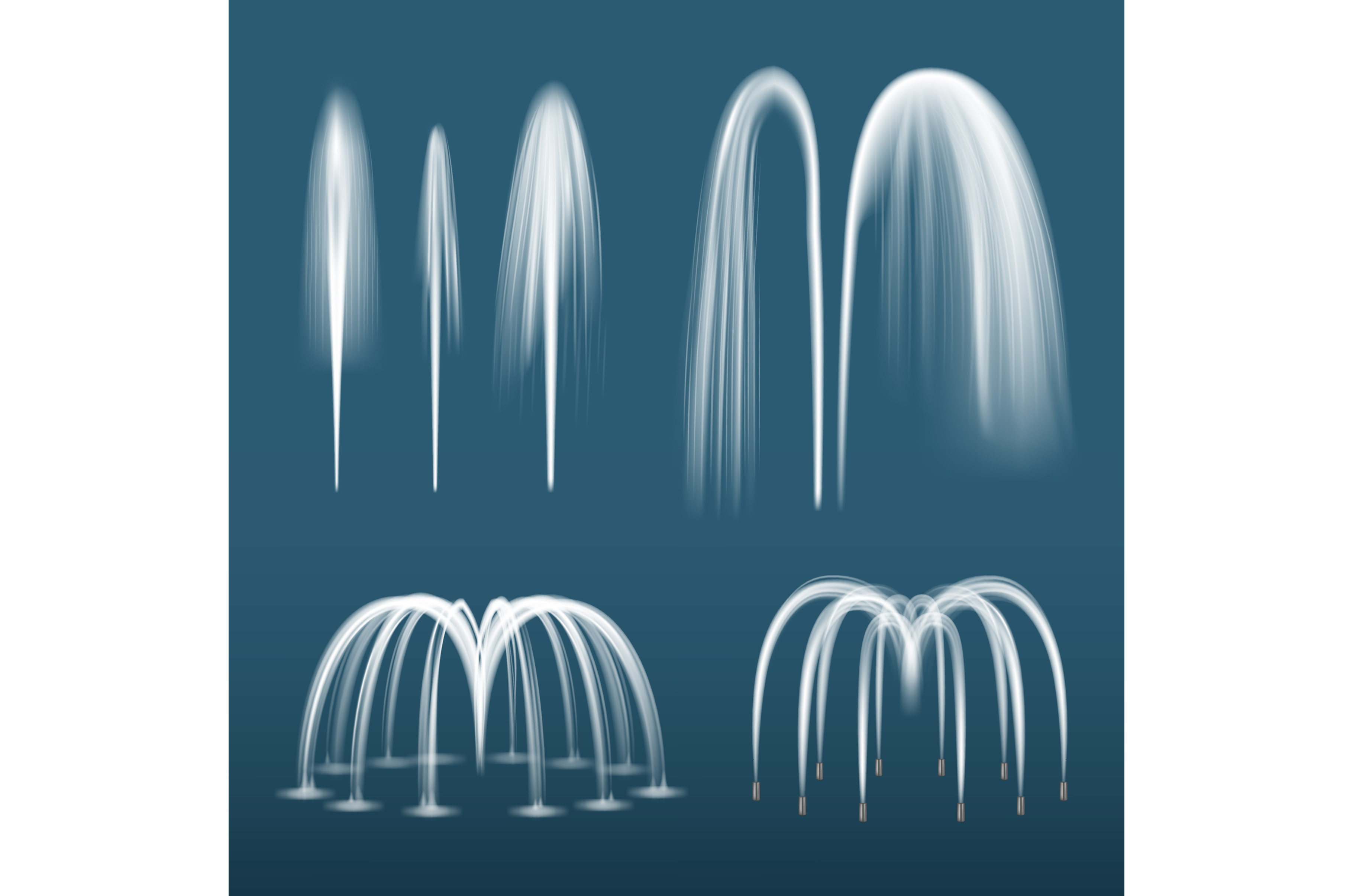 Fountain realistic. Decorative water, a Background Graphic by Onyx