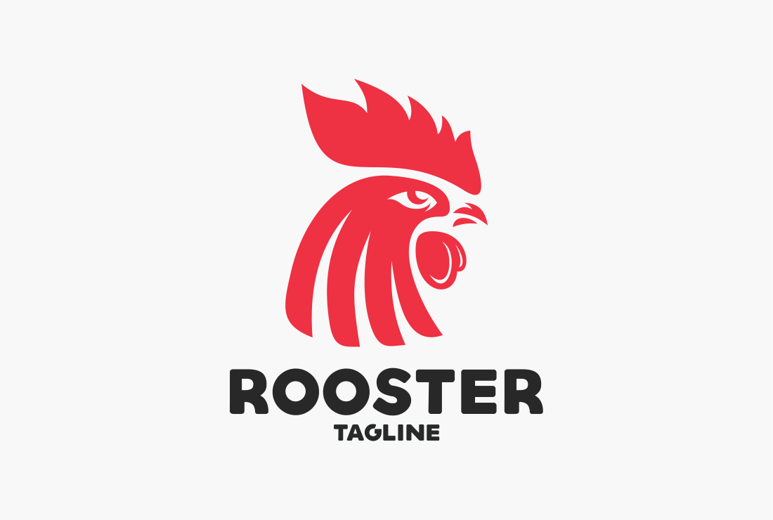 Rooster Logo, a Branding & Logo Template by Brandlogo