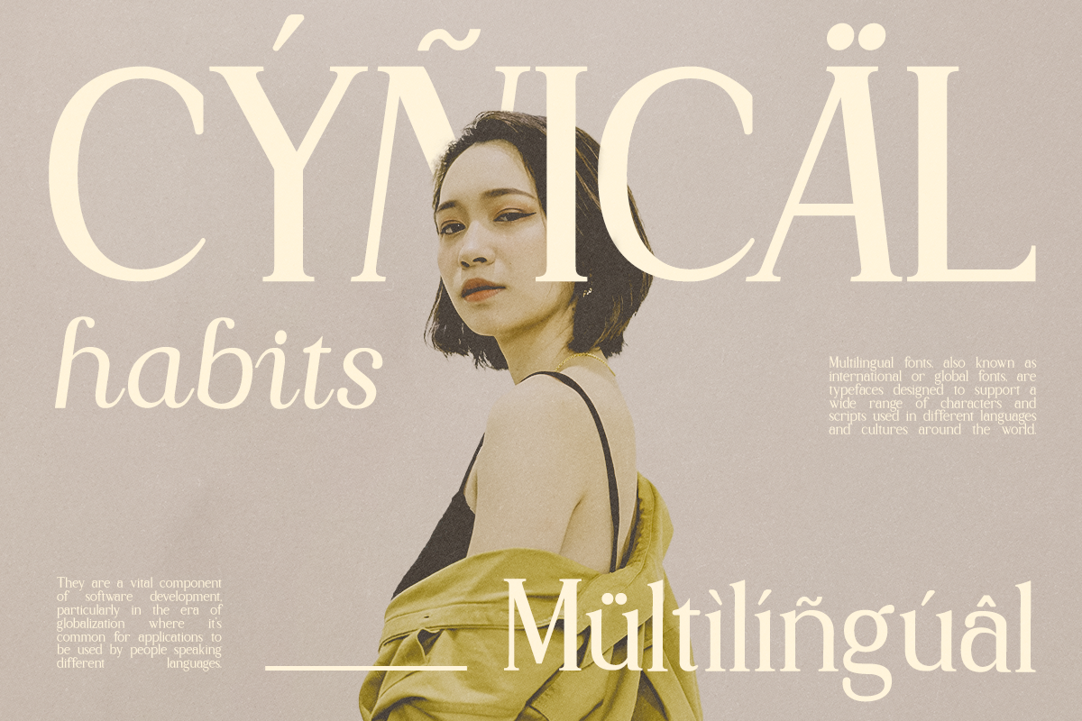 Editor Gifted - Nineties Font, a Serif Font by Pandeka Studio