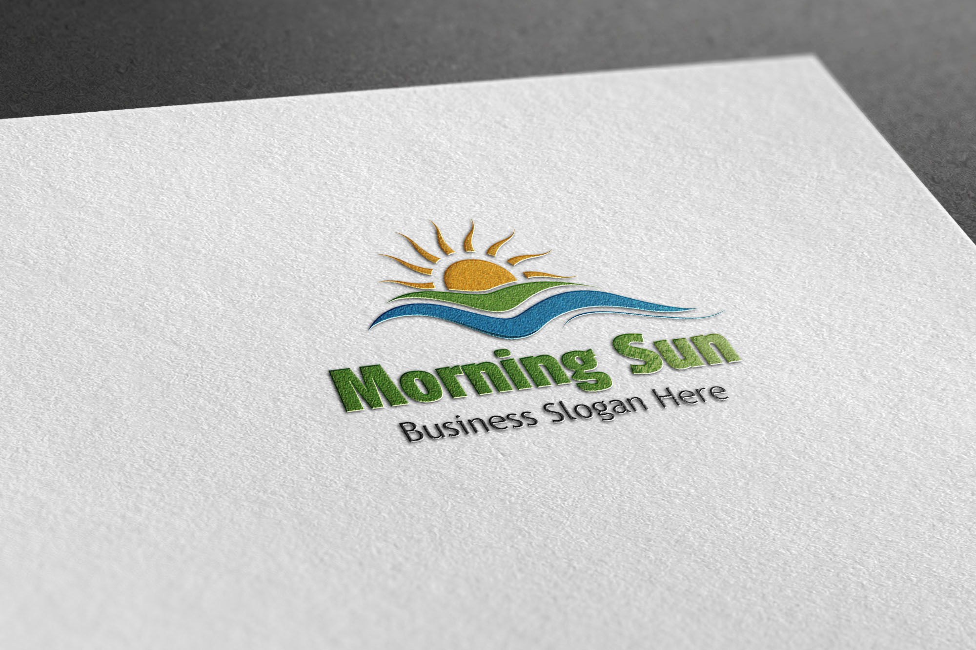Morning Sun Style logo, a Branding & Logo Template by BdThemes