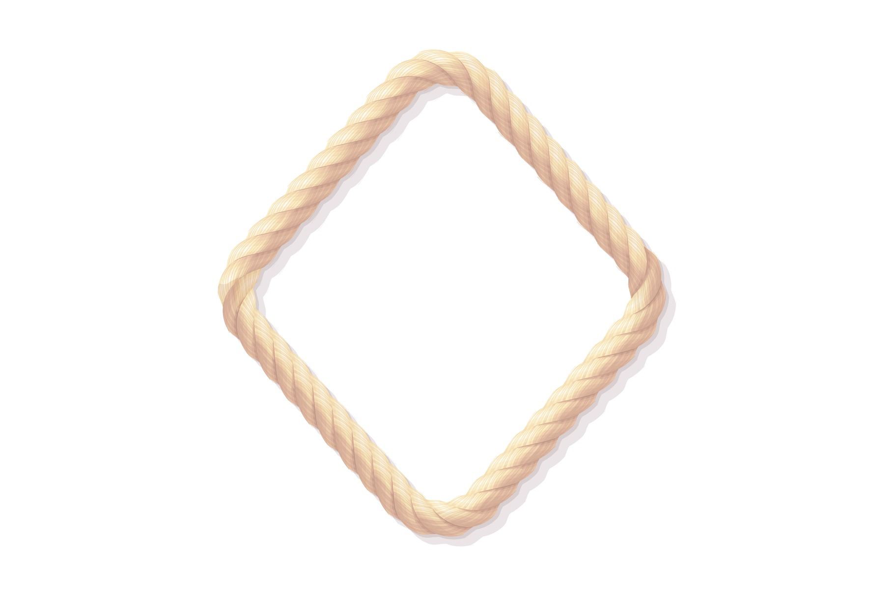 vector realistic rope frame, an Object Graphic by WINDmade