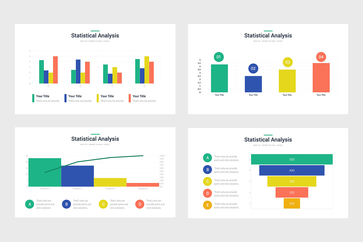 Bar Charts, a Presentation Template by slidequest