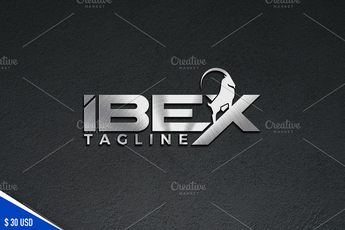 Ibex Logo Template, a Branding & Logo Template by Avartde Creative