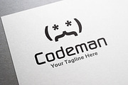 Code Man, a Branding & Logo Template by gunaonedesign
