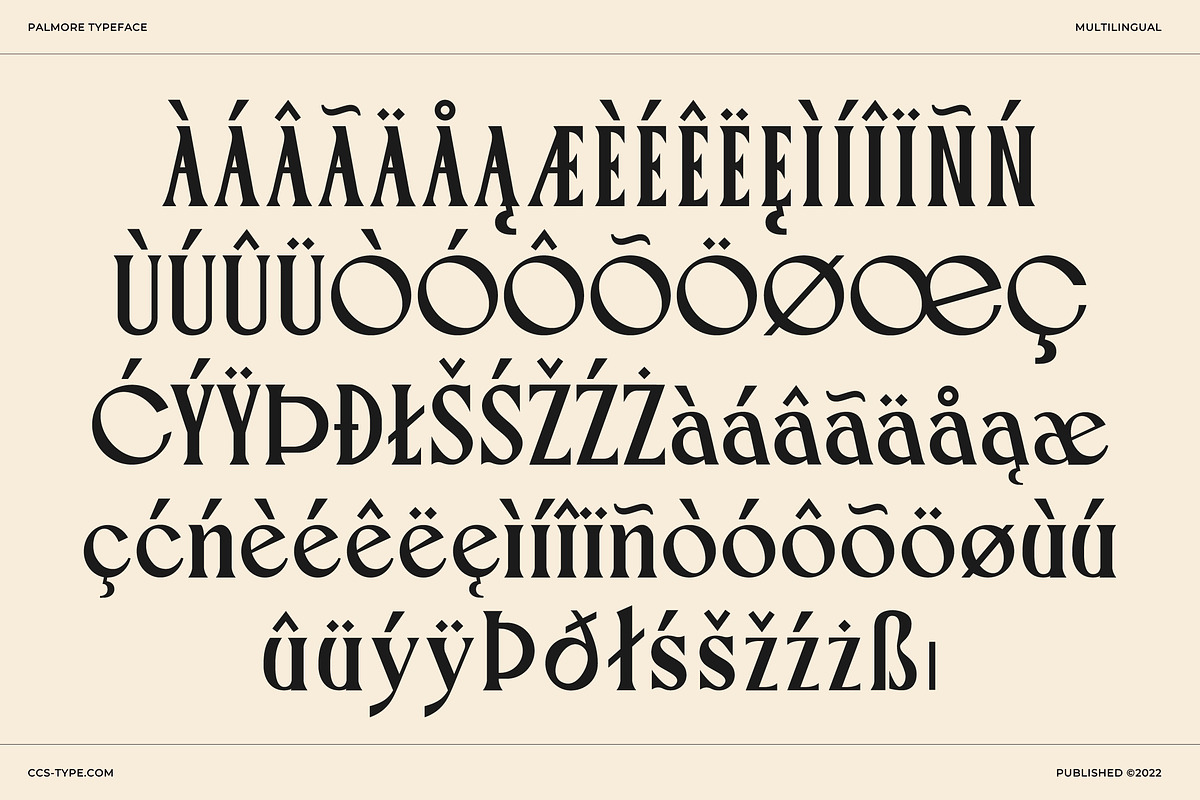 PALMORE - Vintage Rounded Serif, a Serif Font by Creative Corner