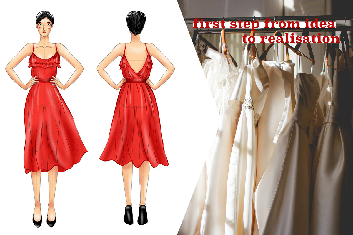 9head women 25 fashion figure set, a Person Illustration by FASHION ...