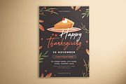 Happy Thanksgiving Flyer, a Flyer Template by KMZVR.Lab