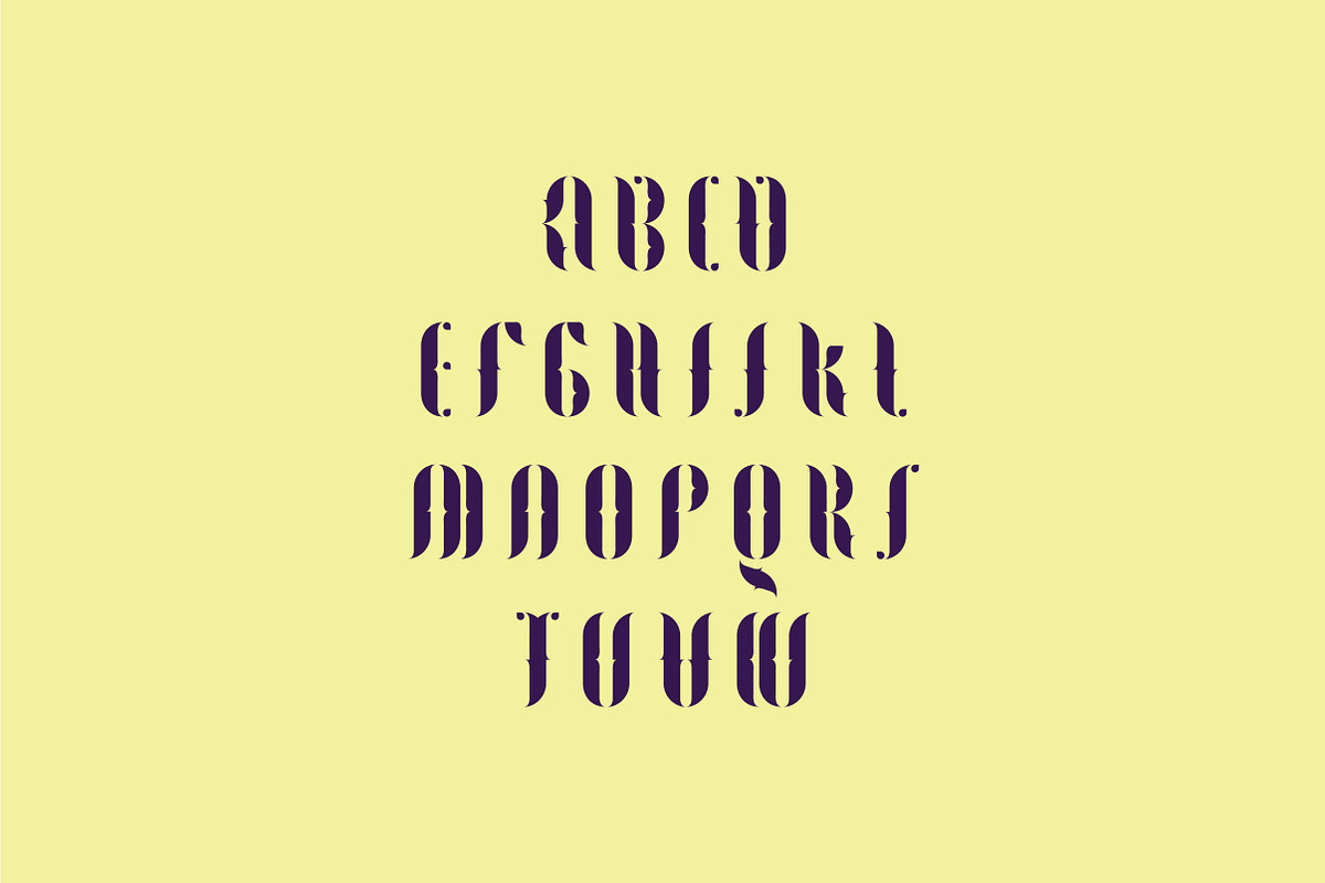 Fogtype display font, a Font by Shoutbam