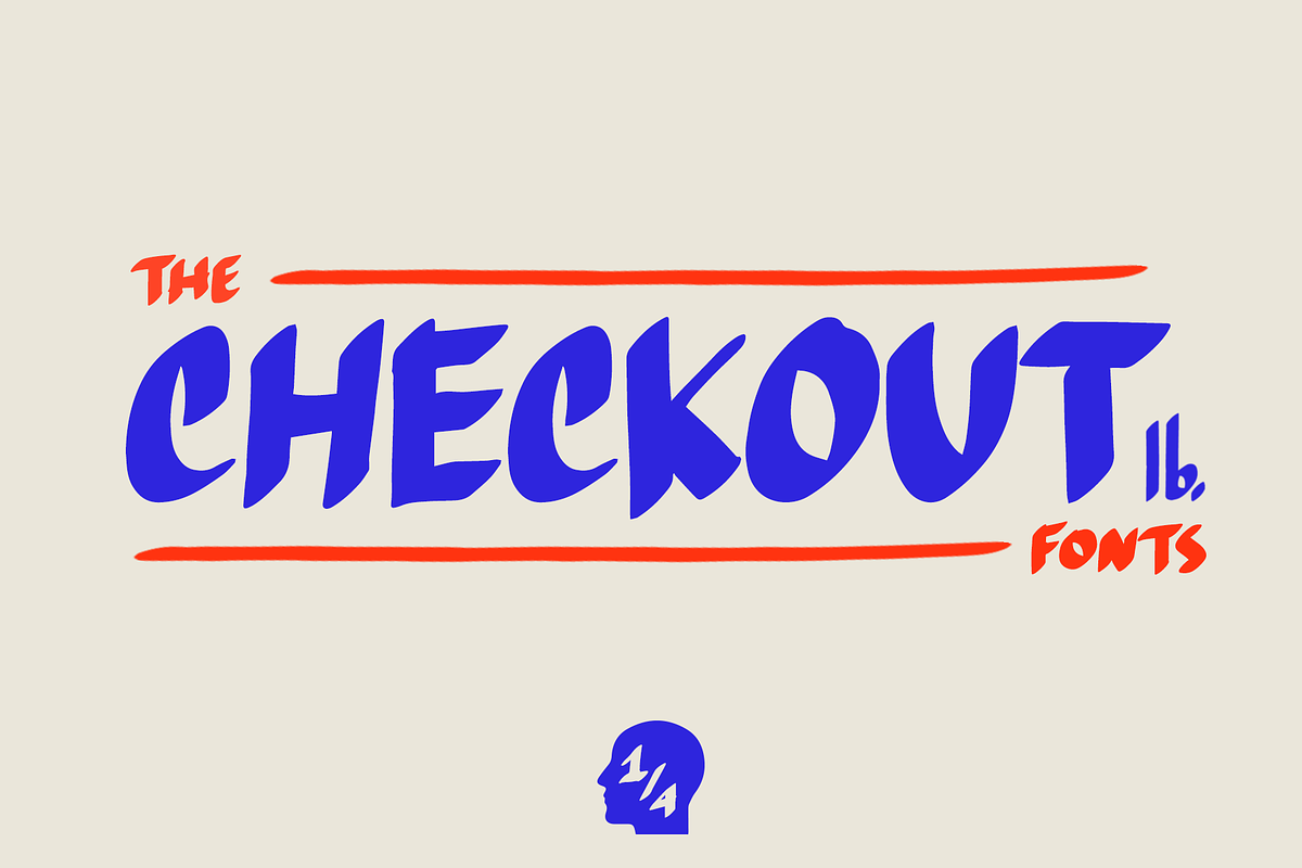 Checkout Font