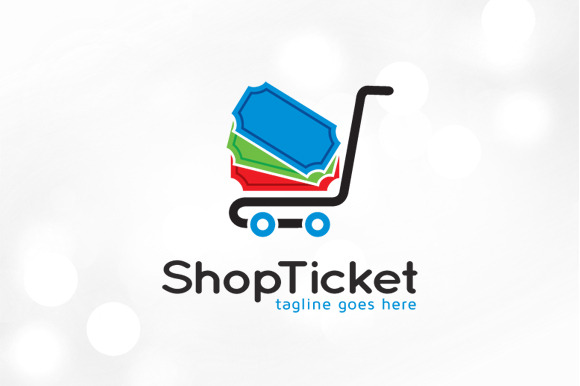 Shop Ticket Logo Template, a Branding & Logo Template by gunaonedesign ...