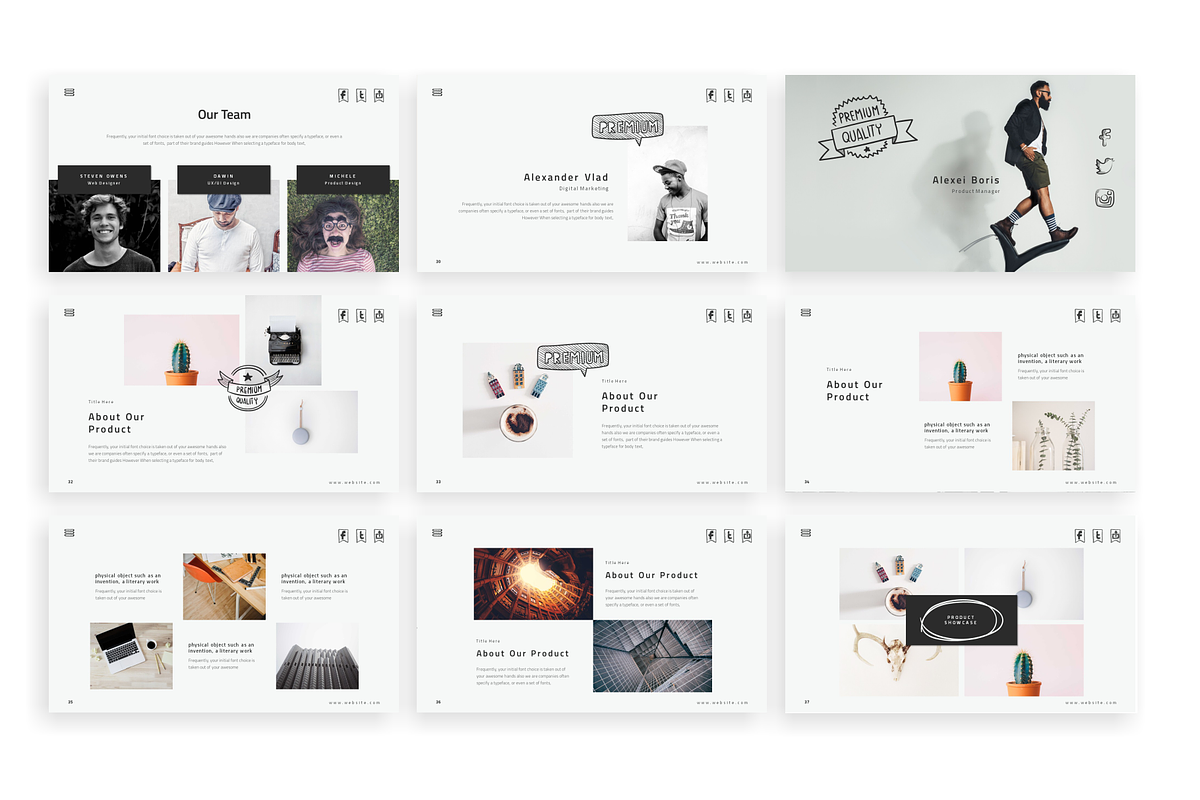 Doodles PowerPoint Template | Creative and Playful Slides for Engaging ...