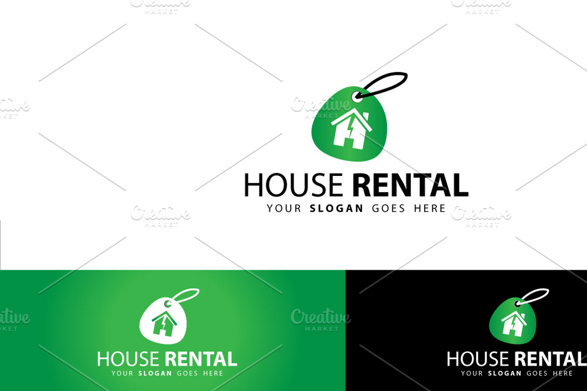 House Rental Logo Template, a Branding & Logo Template by Pentaclay