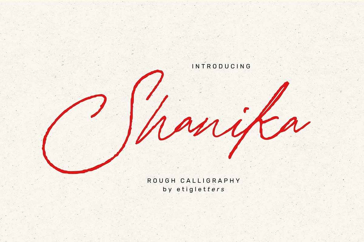 Shanika Handwriting Script