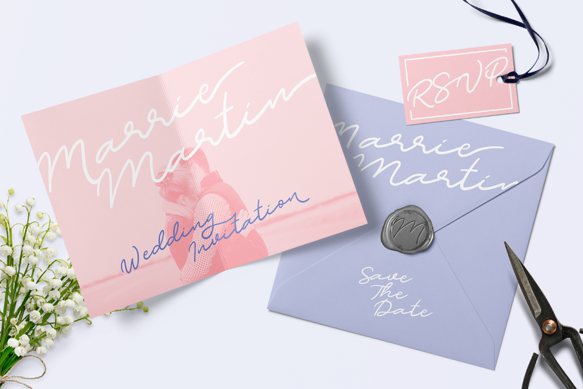 Dear Jane Script, a Script Font by Letterhend Studio