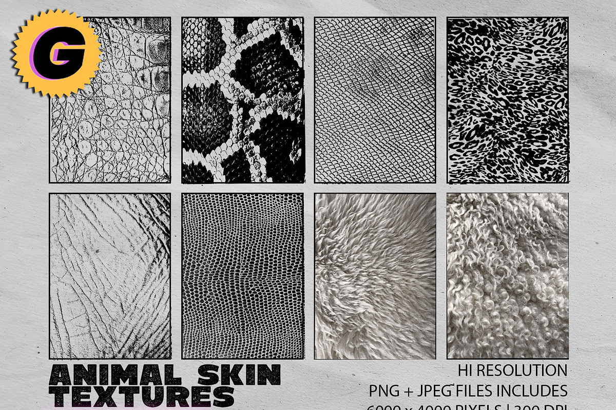 Animal Print Textures Mega Pack