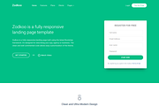 Zodkoo - Multipurpose Landing Page, a Bootstrap Template by Coderthemes