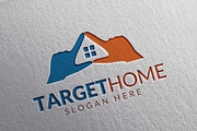Target Home Logo, Real estate Logo | Branding & Logo Templates ...